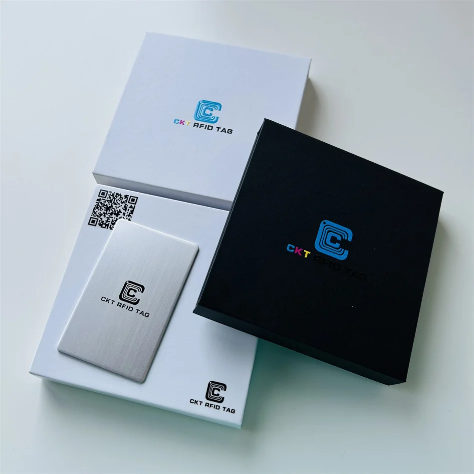 Custom Logo Credit Bank Card Packaging Box - NFC Gift Box