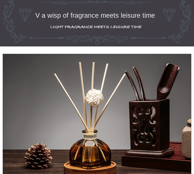 Custom Box Home Luxury Refill Toilet Deodorant Black Bottle Reed ...