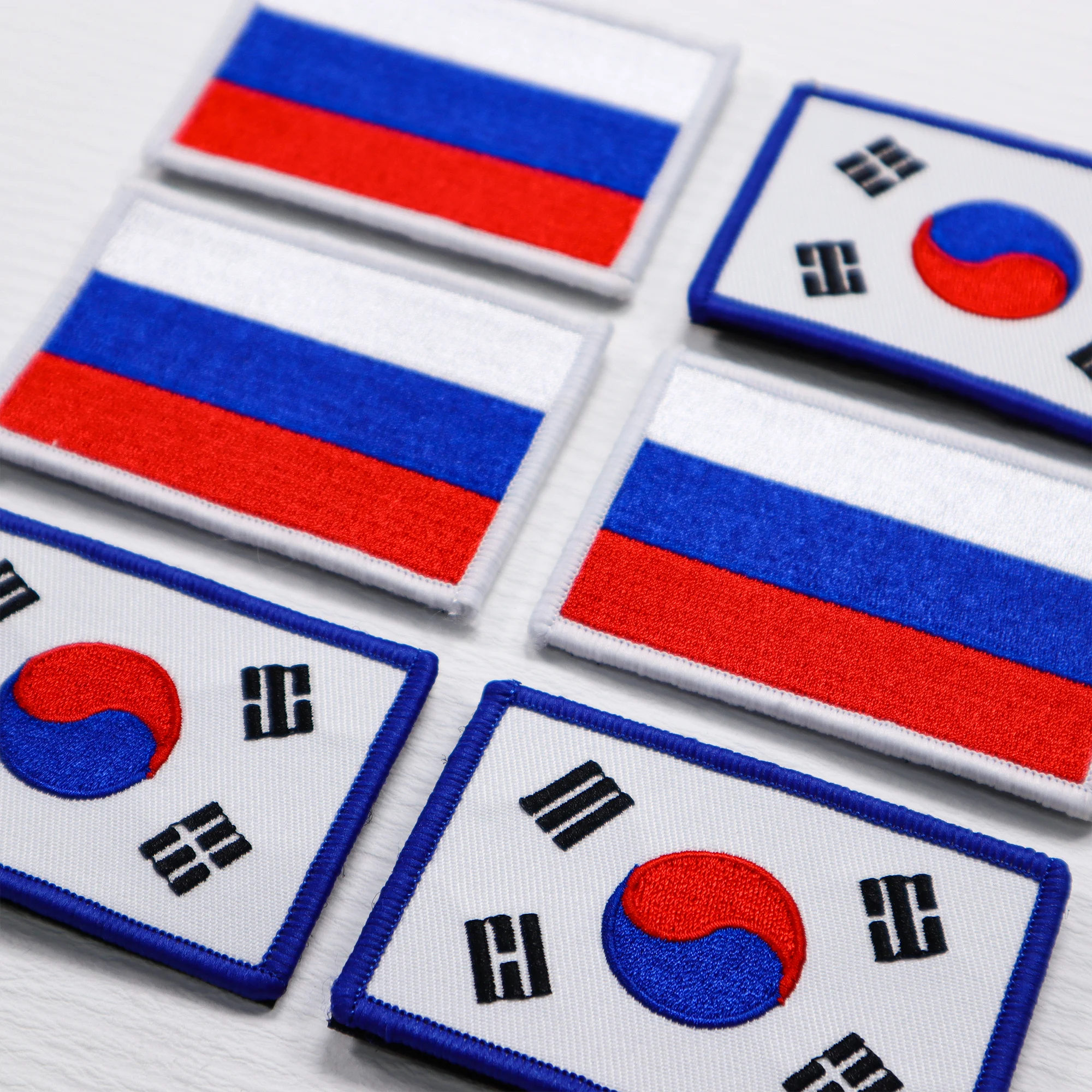 Wholesale Subdued Custom Hook And Loop Embroidered Iron On Lockrand ...