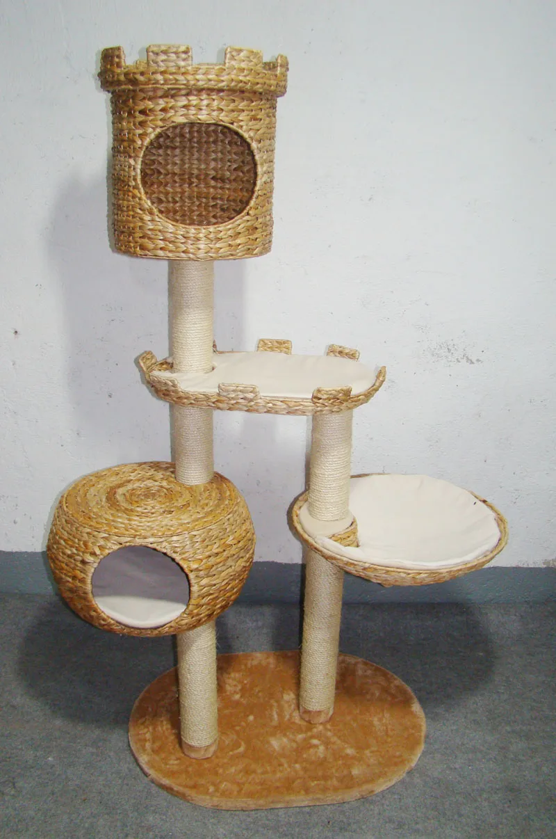 Dely High Quality Cat Tree Tower House Cat Tree Condo With Hammock For ...