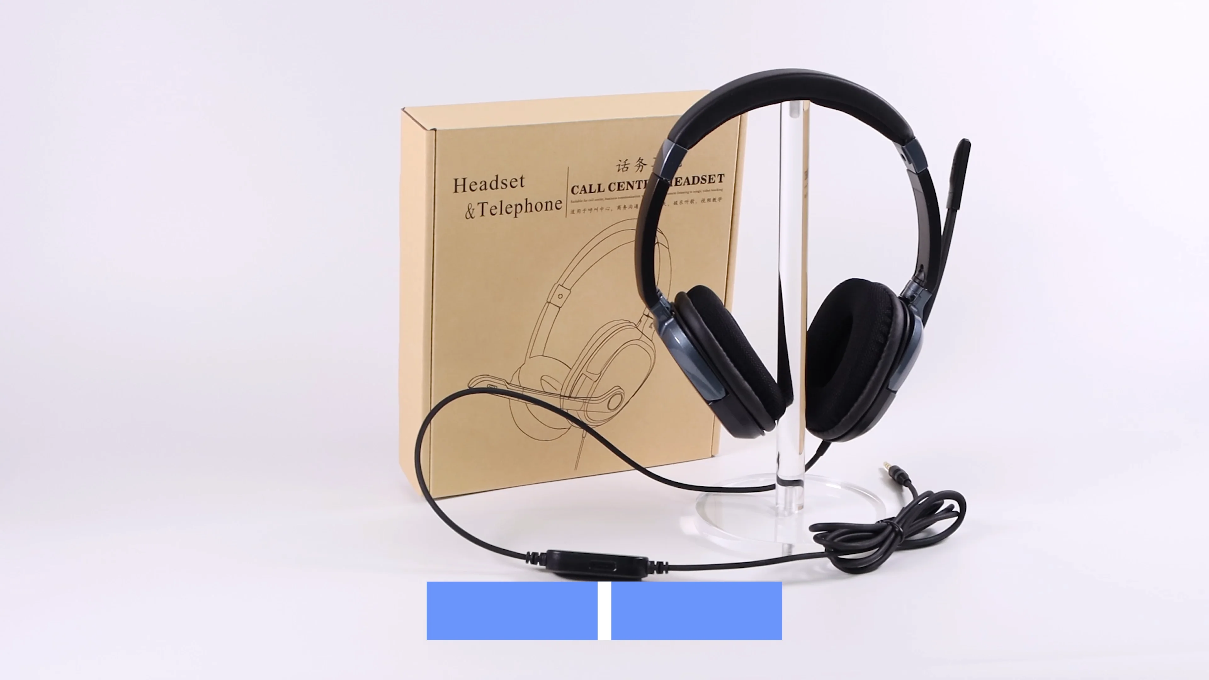 Professional Headset Microphone Headphones Store Office Headset For Laptop Computer Internet ...