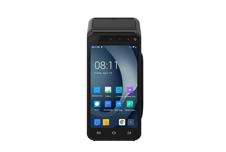 Urovo I9100 Pda Portátil Sistema Pos Pantalla Táctil 4g Nfc Máquina Portátil Android Pos ...