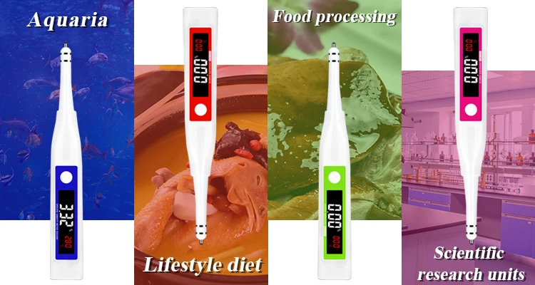 Portable Salinity Meter Food Salinometer Salinity Digital Pocket Tester ...