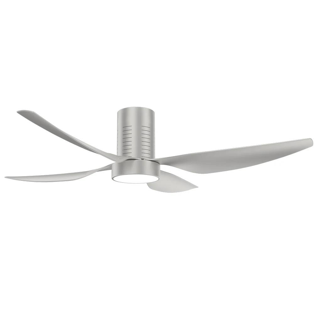 Low Profile Living Room Reversible Motor Remote Control Fan Chandelier ...