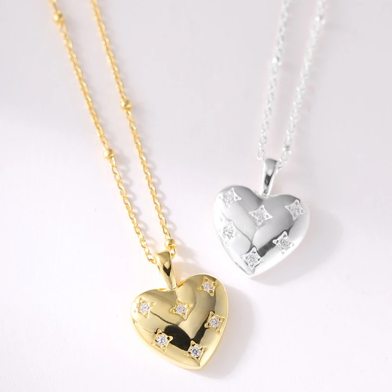 Women Daily 18k Gold Plated Starburst Jewelry 925 Sterling Silver Cz ...