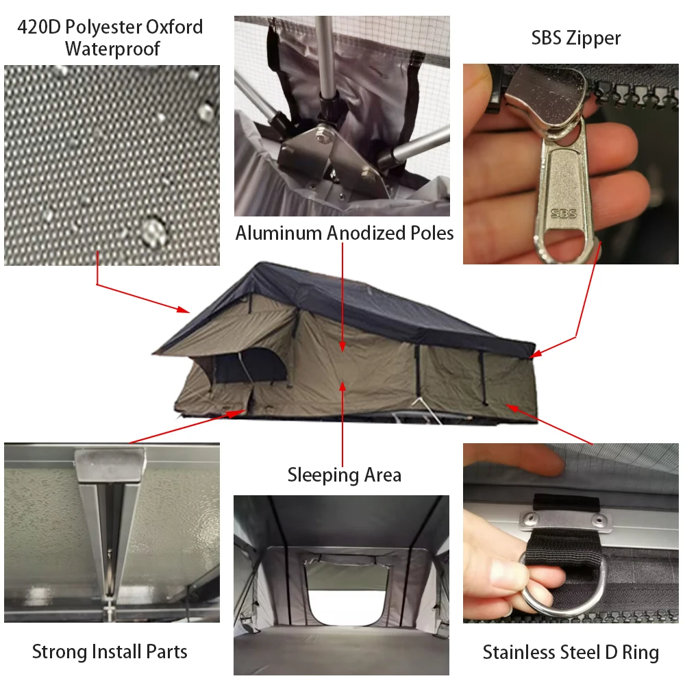 Sunday Campers RTT Supplier 4WD Roof Top Tent Prime Tech