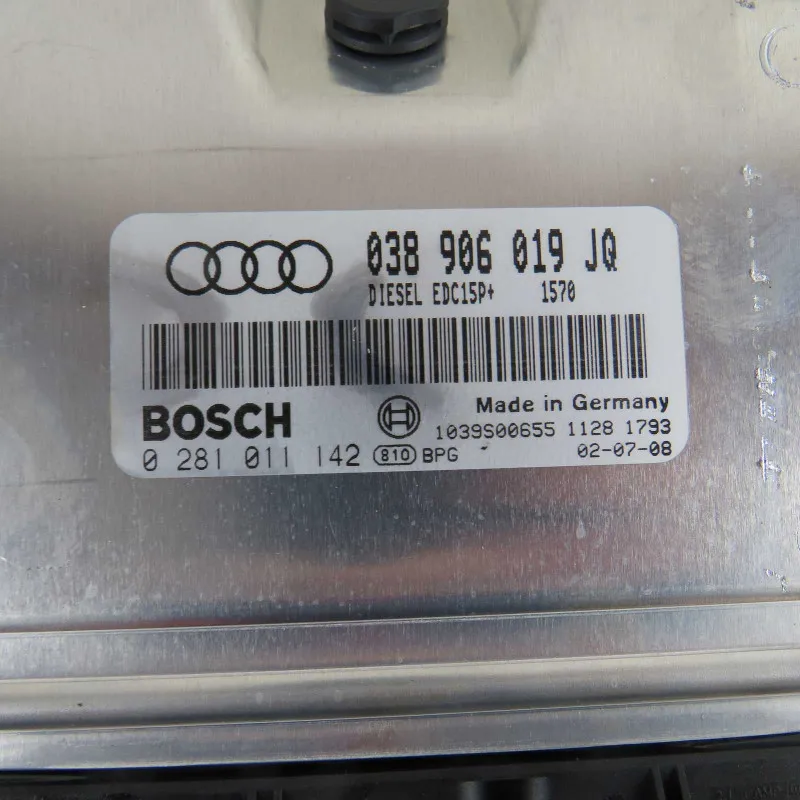 Engine Control Unit ECU 038906019JQ 0281011142 Audi A4 Mk2 2000-2004 ...