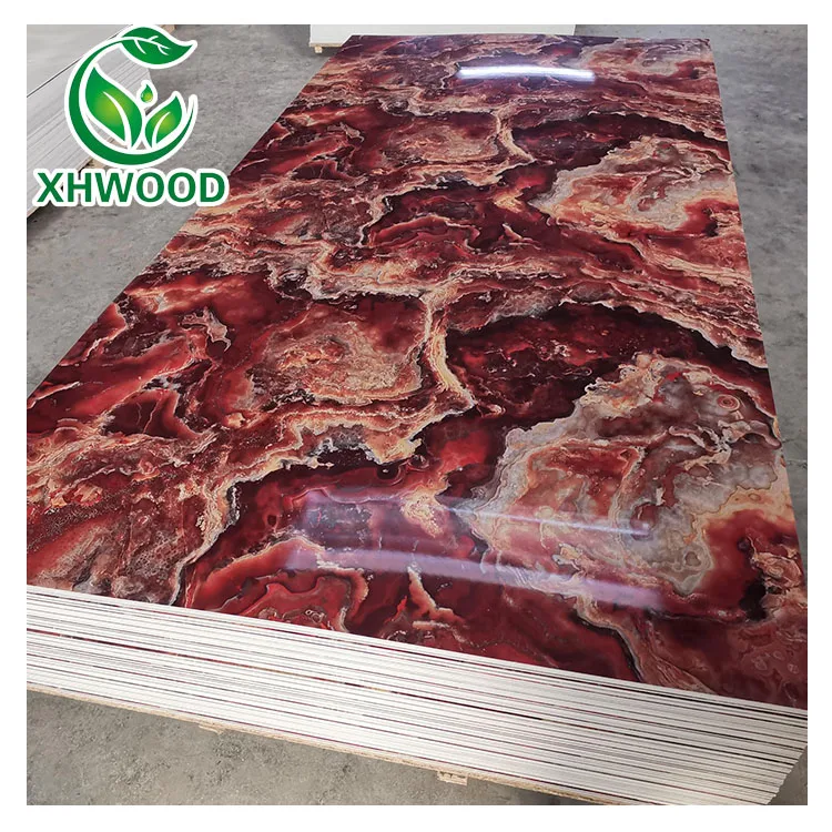 Gilded PVC Marble Sheet with Gold Texture for Wall Cladding | Eco ...