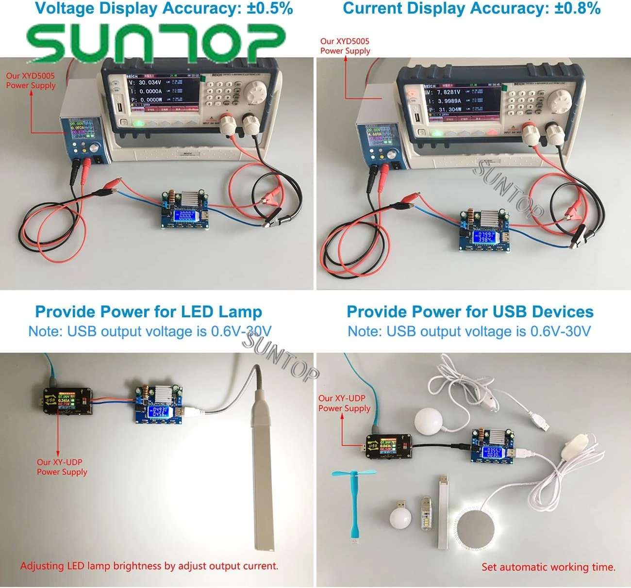 DC Buck Boost Power Supply Module - Adjustable Voltage Converter