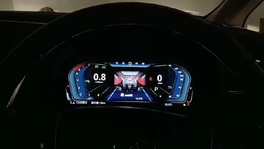 Digital Dashboard Panel For Toyota Rav4 2017 2018 2019 2020 Virtual ...