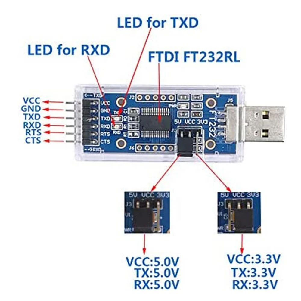 FT232RL USB to TTL Board - Reliable Communication Solutions