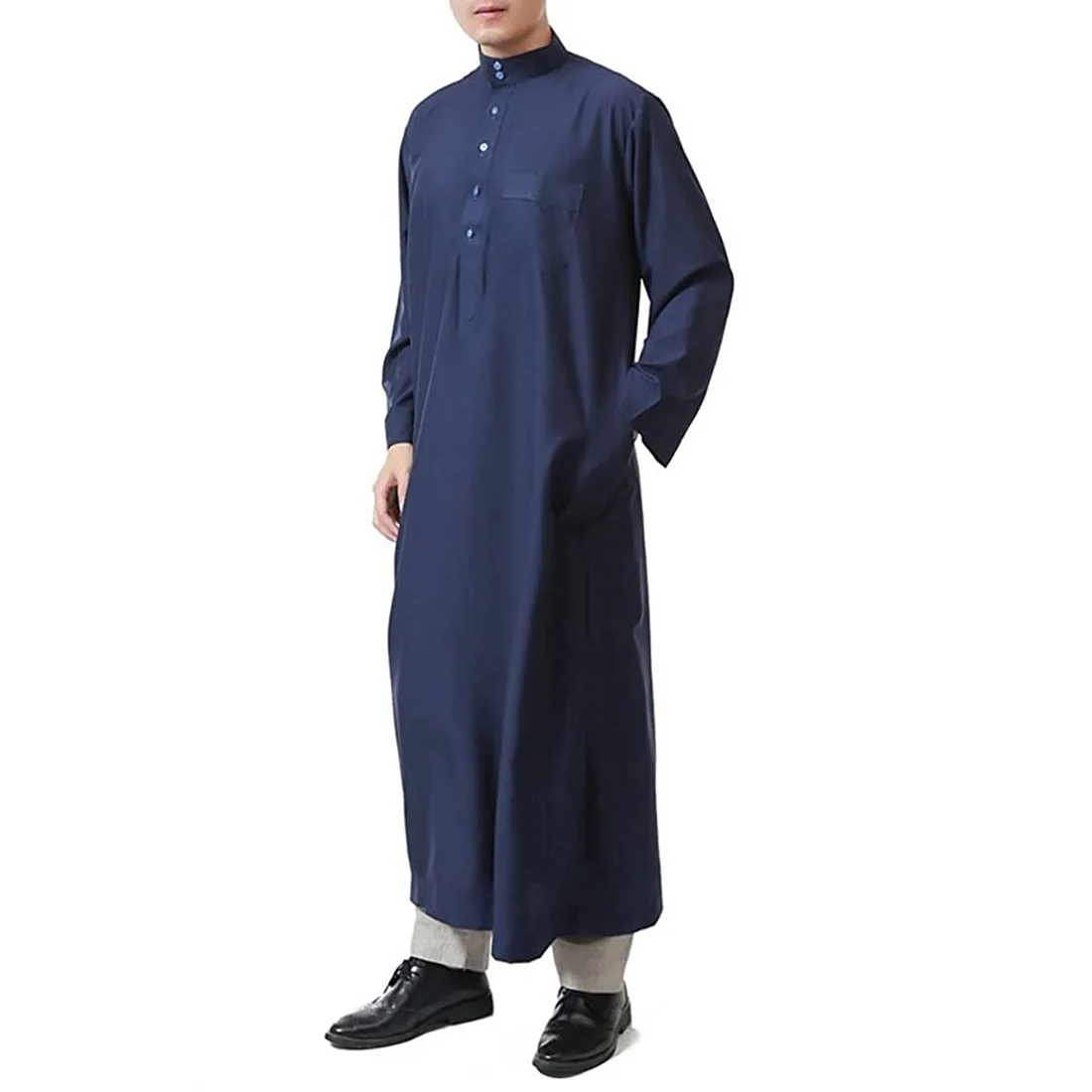 2023 Muslim Man Clothing - Islamic Modern Traditional Khamis Arab ...