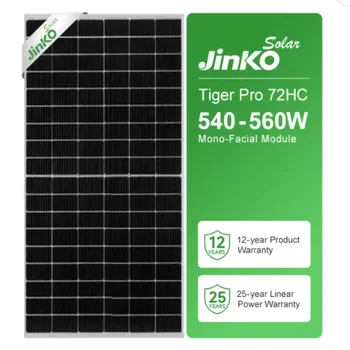 New Arrival Jinko Tiger Neo N-type 72hl4-bdv 560w 555w 550w Bifacial ...