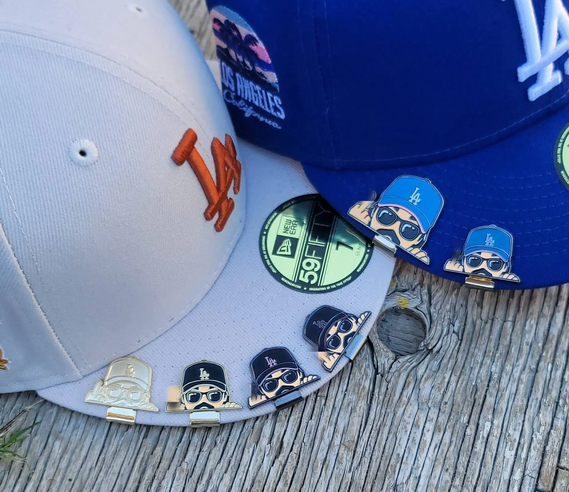 Custom Brim Clips Quality Multi Designs Baseball Club Ball Marker Golf ...