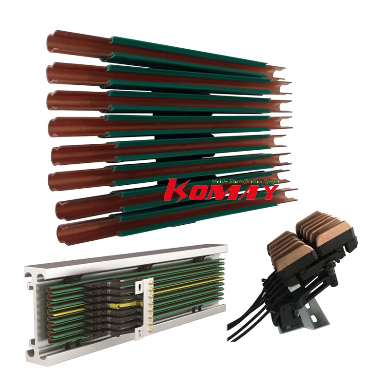 Komay U12 Flexible Copper Busbar U Type Series Insulated Copper ...