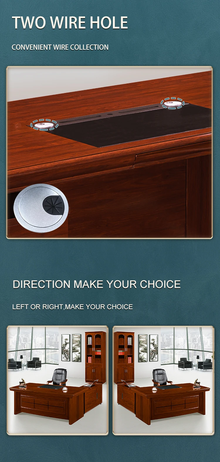 Modern Curved Office Furniture - Executive Desk Designs