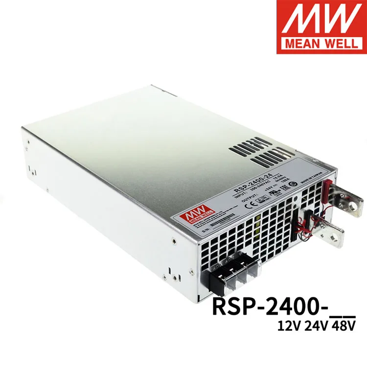 Mean Well RSP-2400-24 Single Output Power Supply 1-100A AC to DC 24V ...