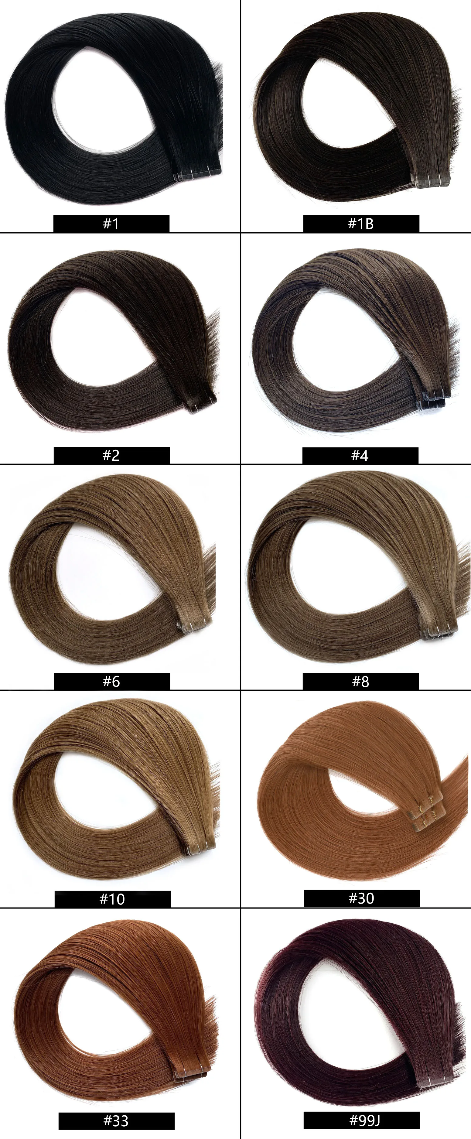 Hot Selling Xo Invisible Weft Hair Extensions - Durable & Stylish