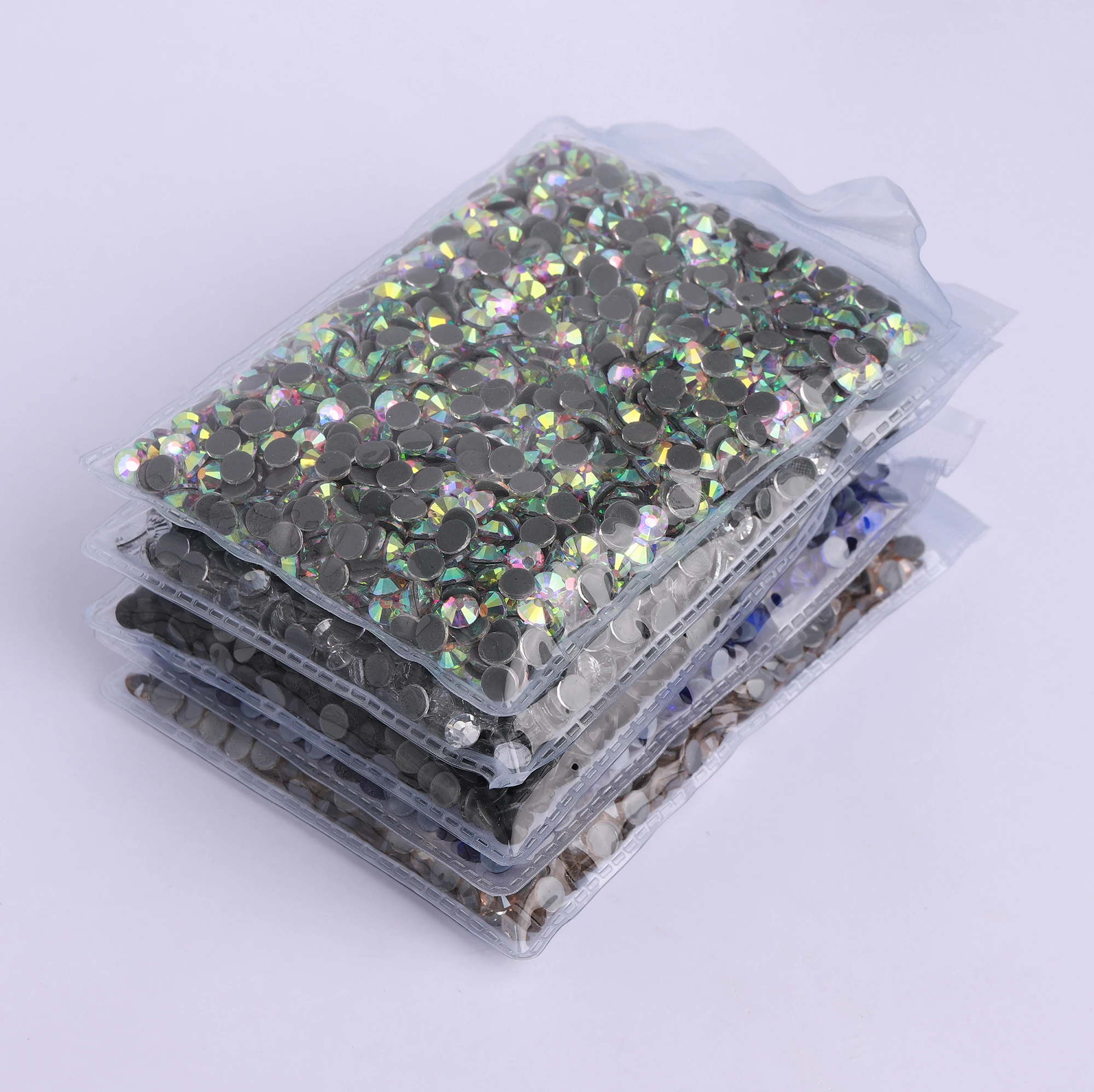 Factory Wholesale Rhinestones Hotfix Nail Art Crystal Rhinestone Flat ...