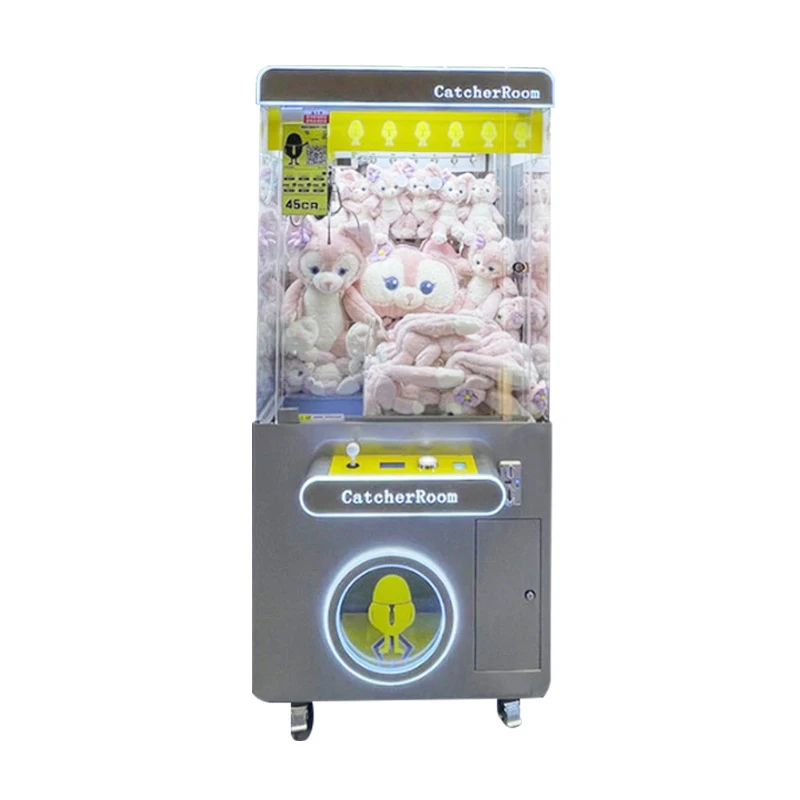 Self-operated Arcade Crane Machine Claw Customized Coin Operated Game ...