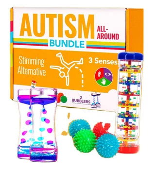 Autism Construction Play Dough Learning Games Sets Liquid Timer ...