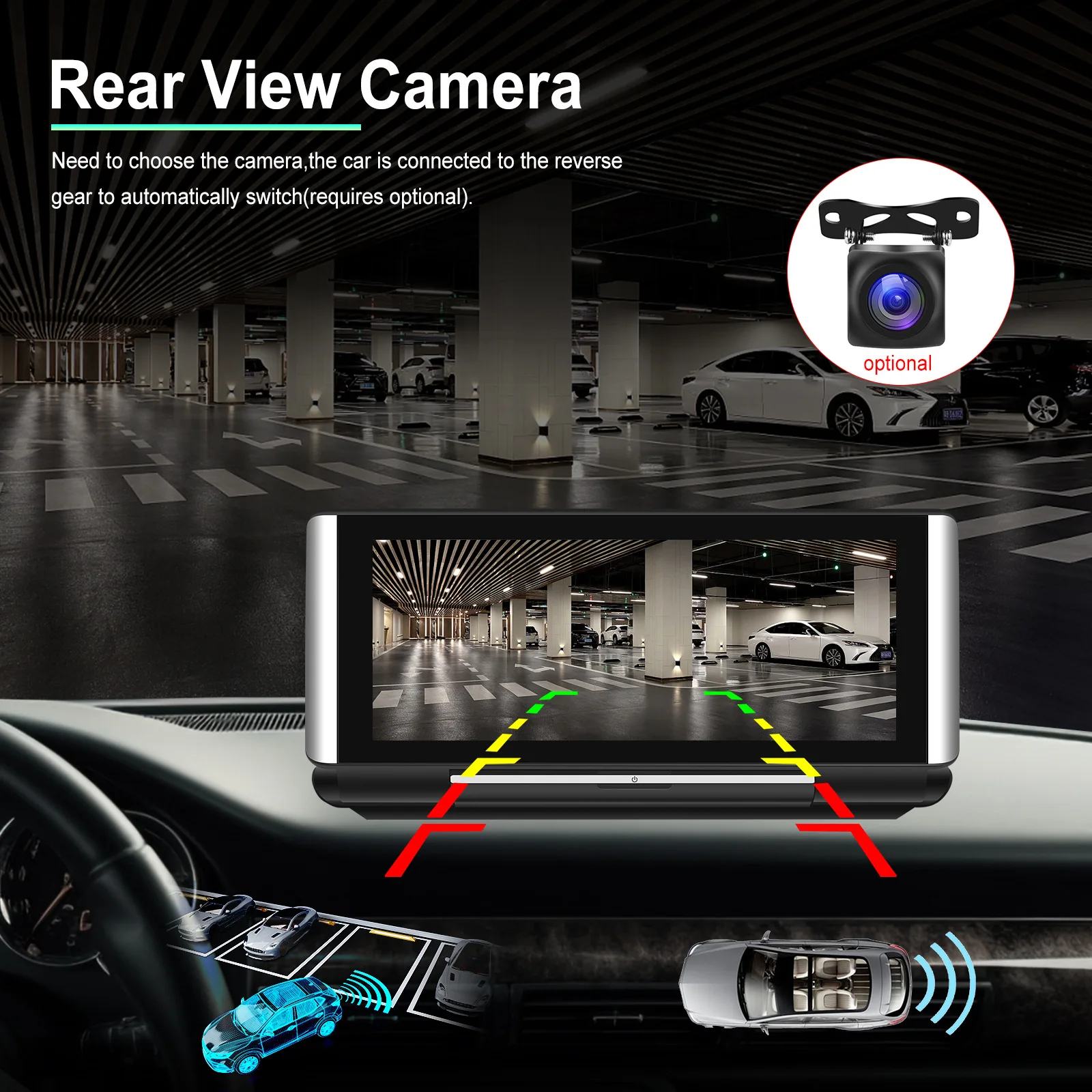 Universal 6.86" HD Touchscreen with Carplay & Smart Features
