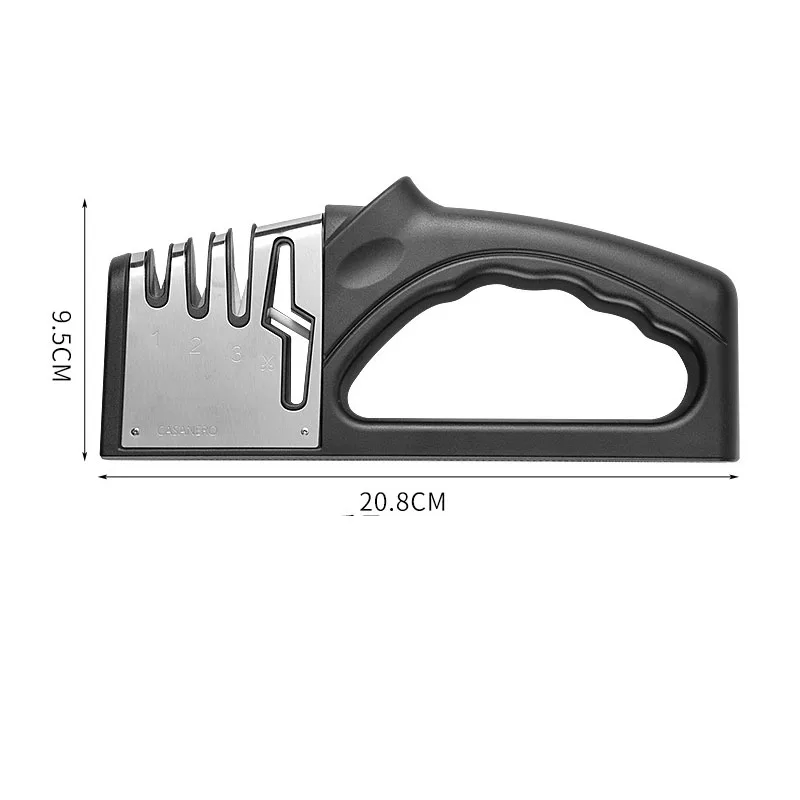 4 in 1 Household Quick Sharpener Handheld Tungsten Steel Knives ...