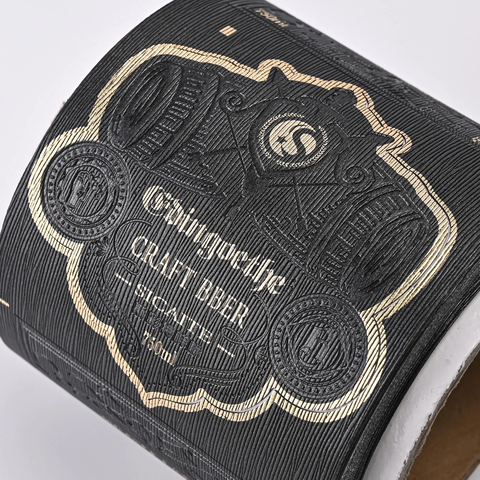 Custom Logo Sticker - Waterproof Leather Beer Labels