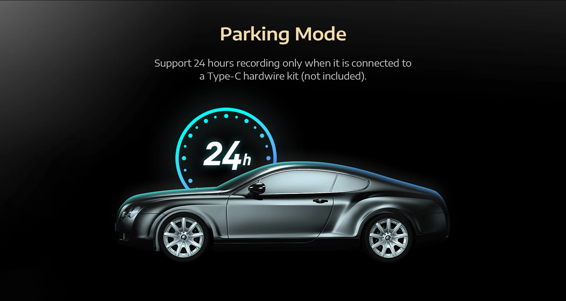 Arpha B25 ADAS Smart Dash Cam 5K - Dual Camera Video Recorder