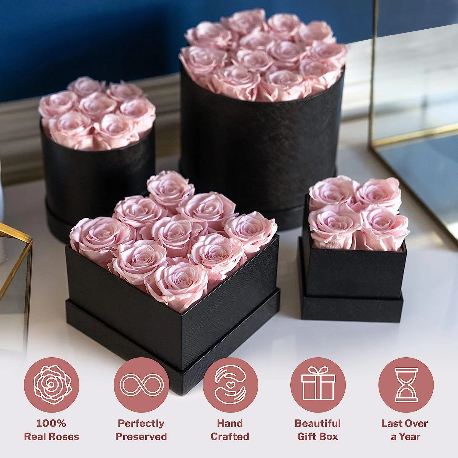 Mothers Day Gift Wholesale Everlasting Rose Real Eternal Immortal ...