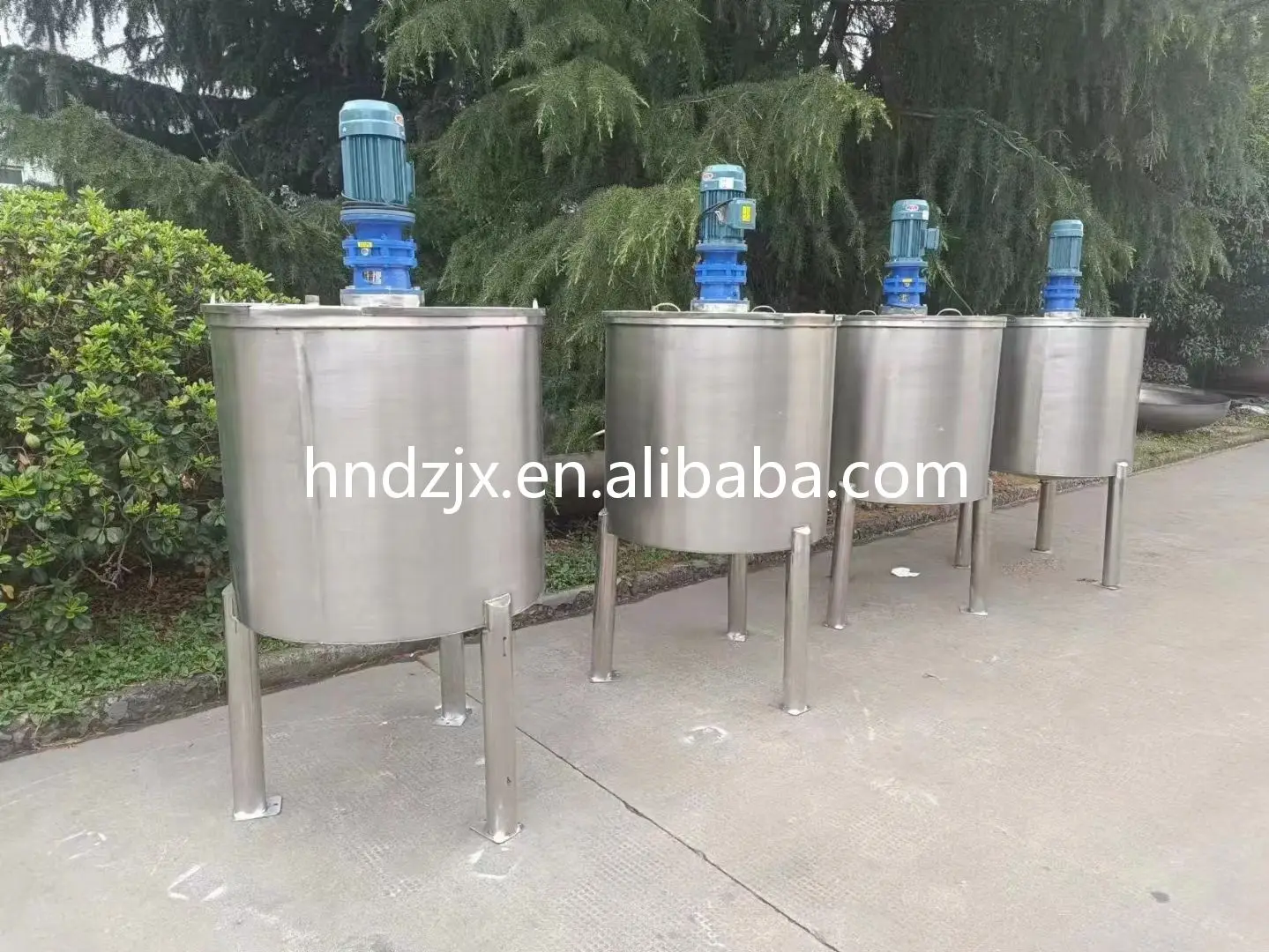 Dzjx Mixing Tank With Screw Conveyor Insolation Agitator Liquer 100 200 ...