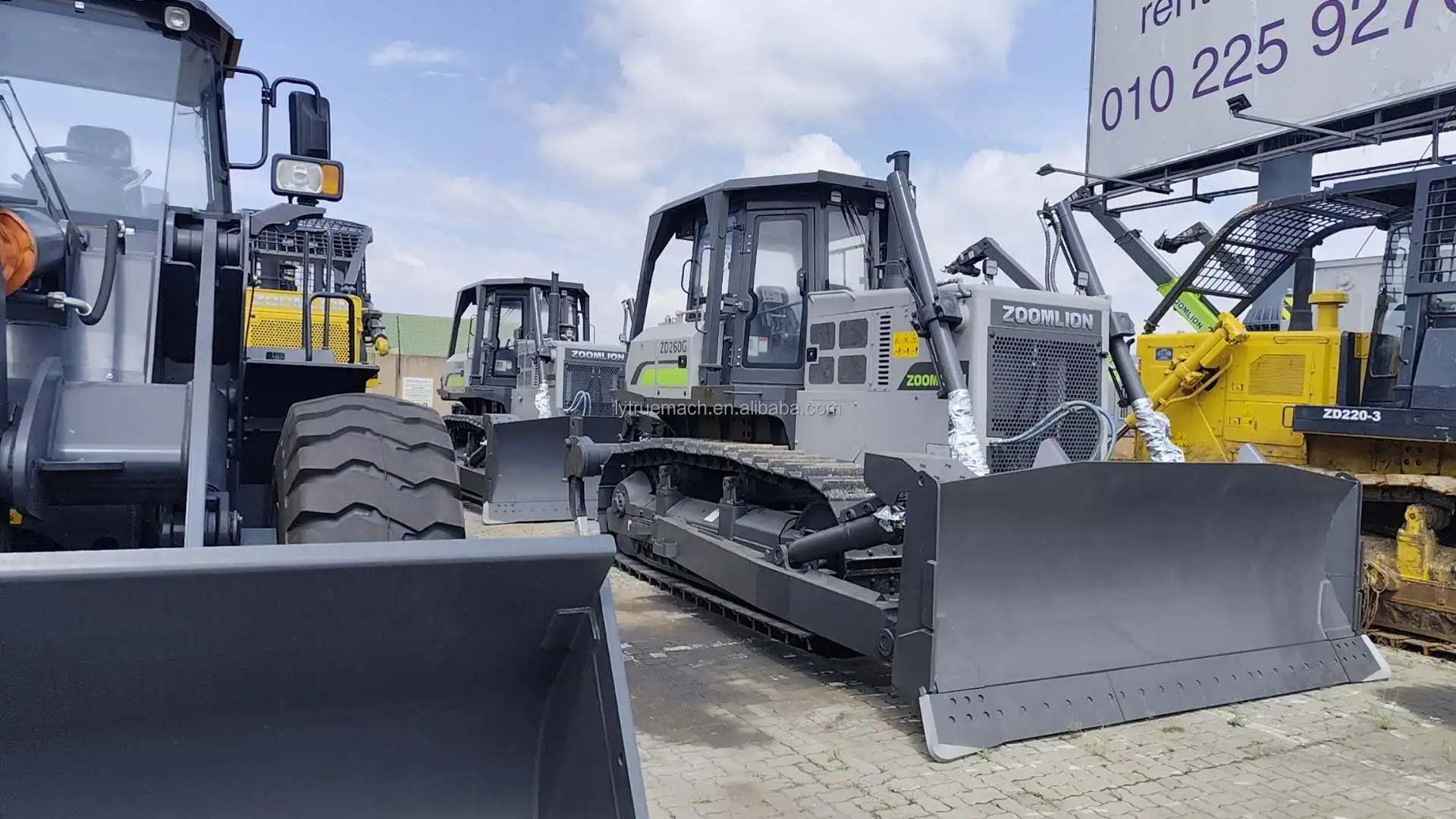 ZOOMLION ZD260G 260HP Crawler Bulldozer with Three Shanks Ripper - High ...