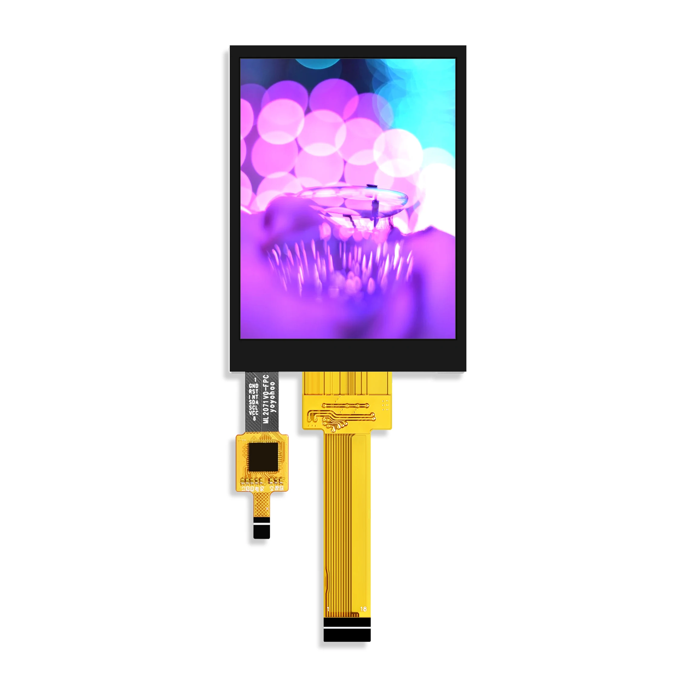 Custom Size 2.8 Inch Tft Touch Capacitive Screen High Definition Lcd ...