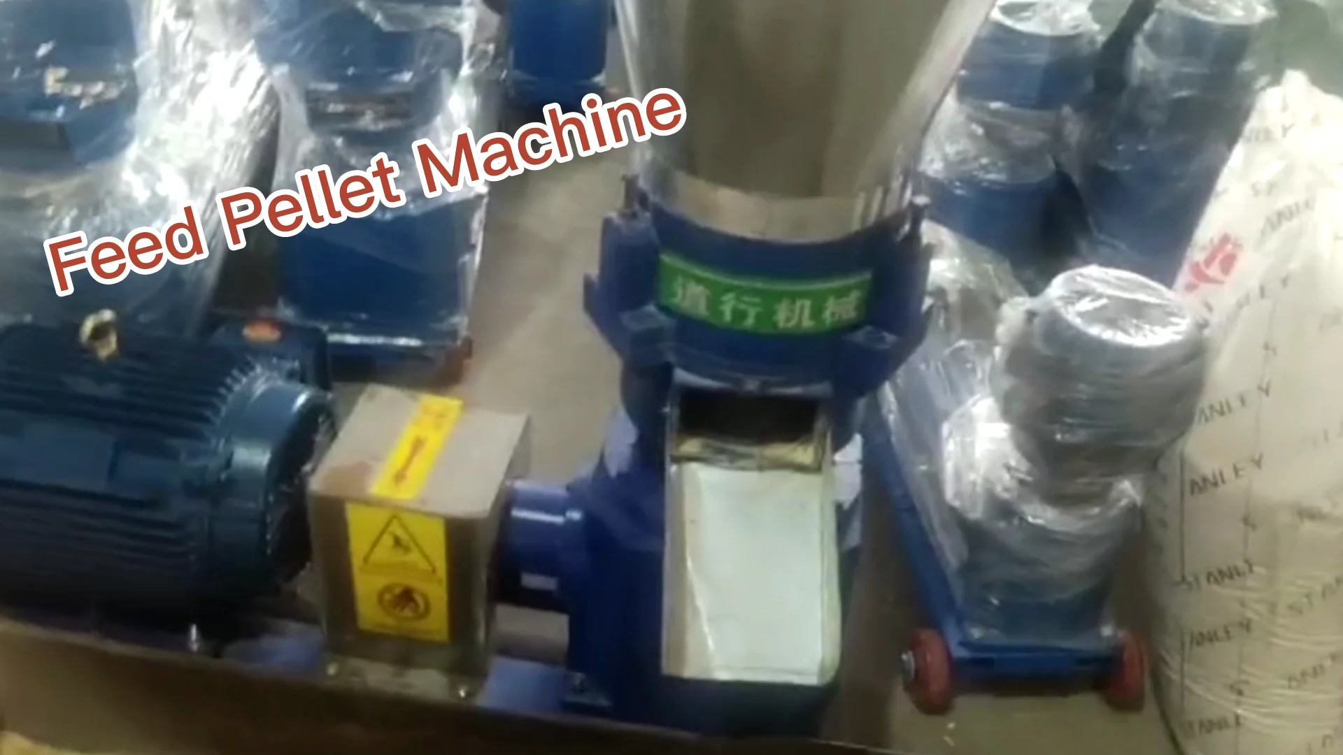 High Productivity Pelletizer Machine For Animal Feeds Fish Feed Pellet ...