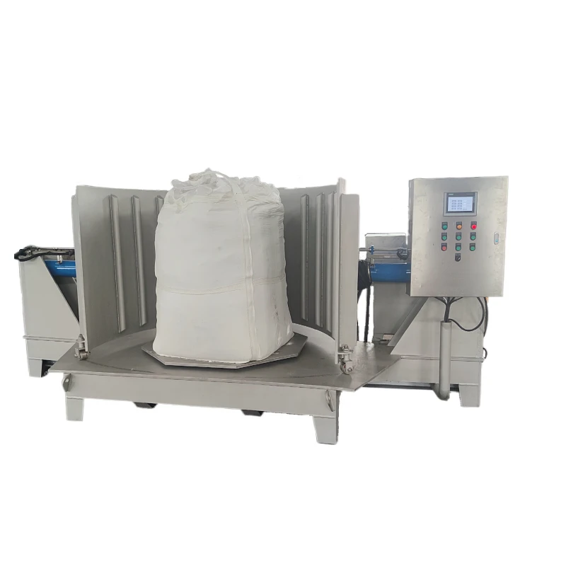New Condition Jumbo Bag Conditioner with Motor for Loosening Solid Bulk ...