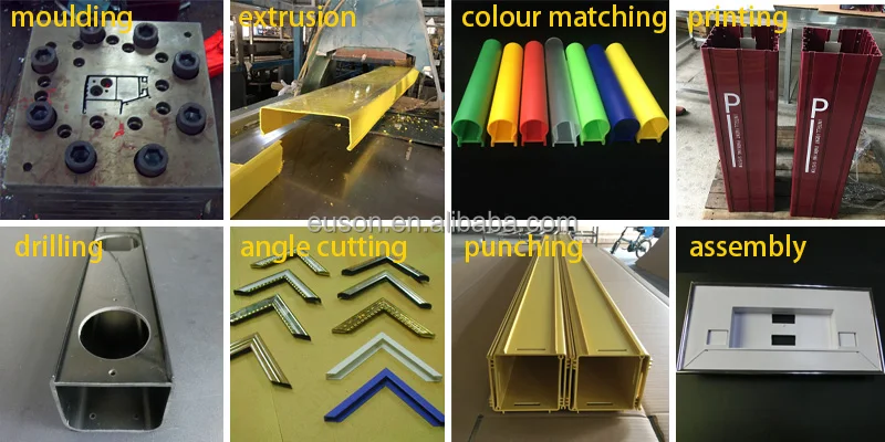 White Pvc Plastic Extrusion Channel Cover Profile for Drawer Slide ...