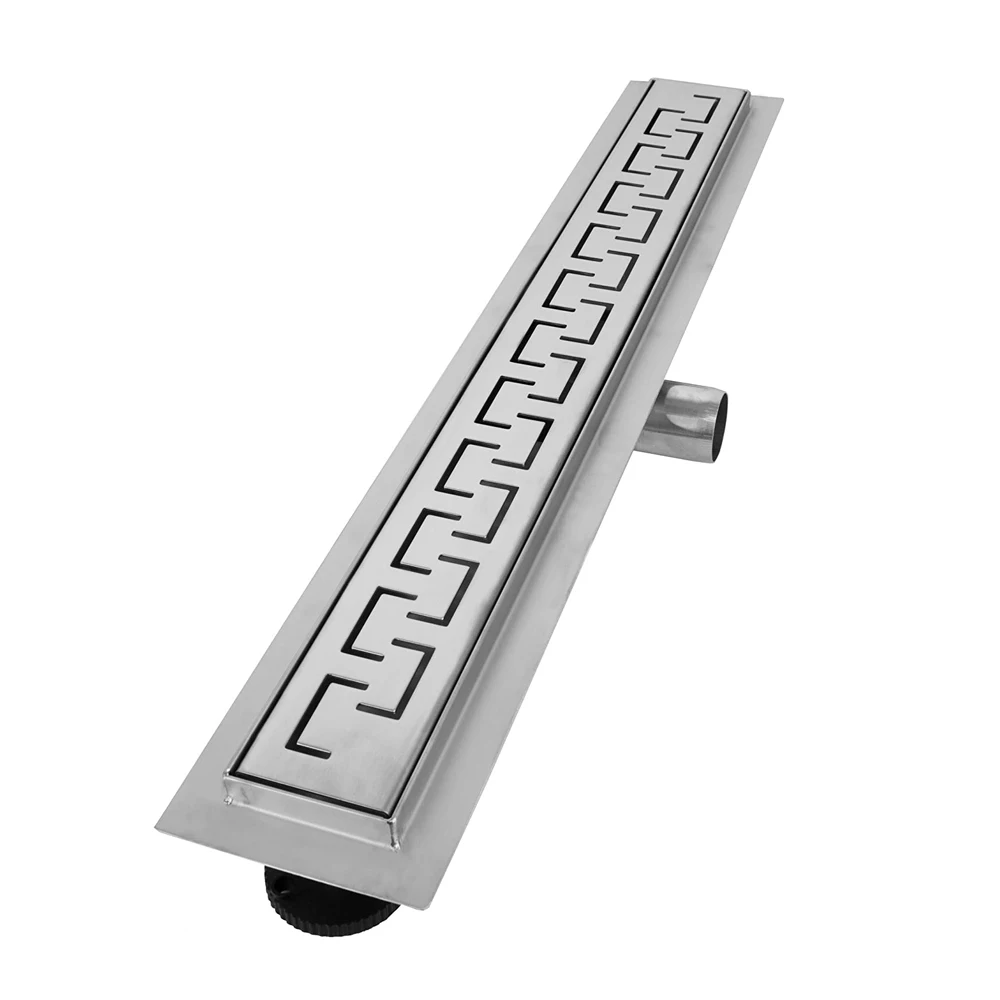 Customized Long Linear Tile Insert Floor Drain Hotel Bathroom Shower ...
