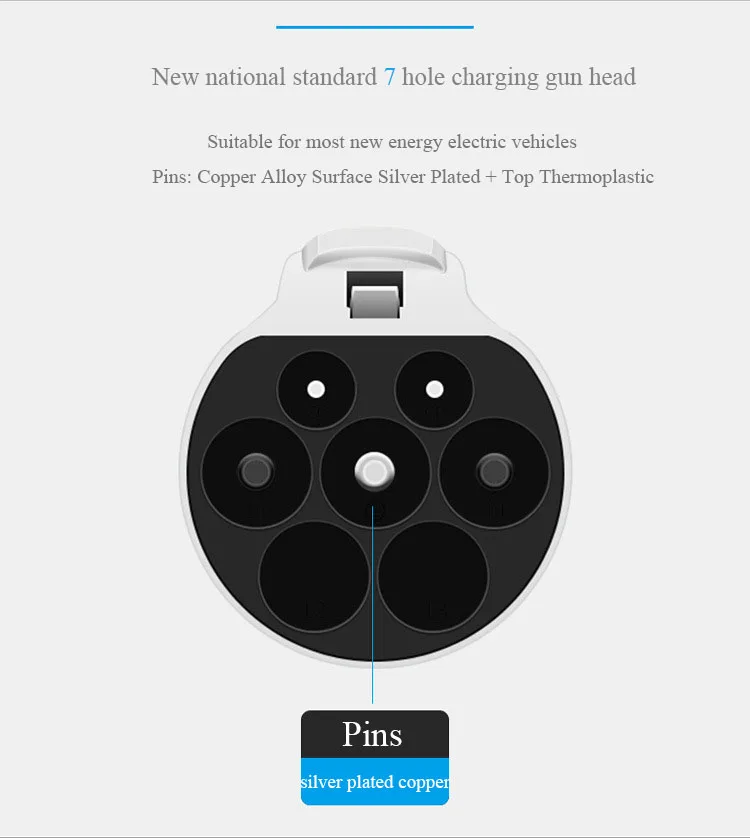 Charging Gun Electric Vehicle (ev) Charger,16 Amp,240v,Level 2 Wifi ...