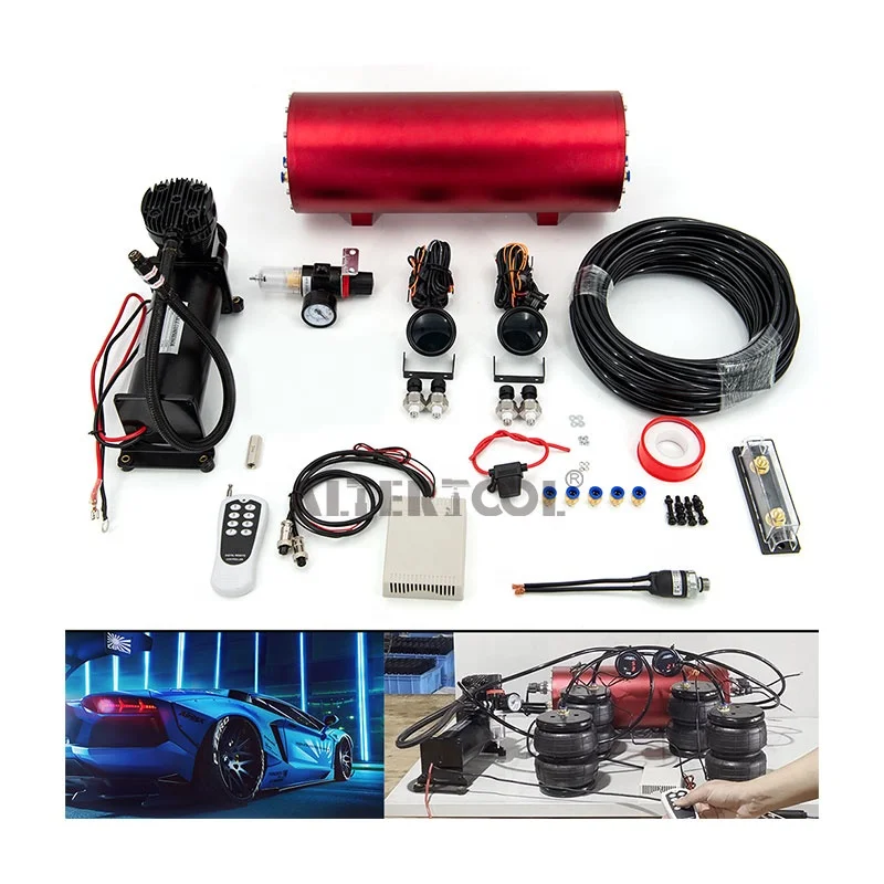 Universal Integrated Air Ride Suspension System Repair Kit With Air ...