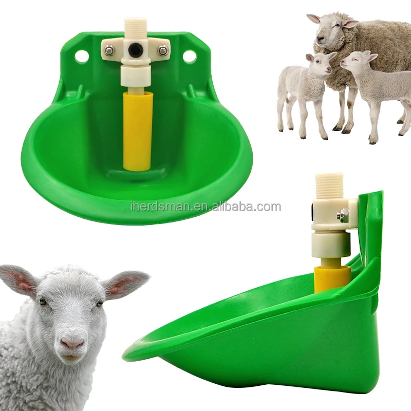 Durable Copper Valve Sheep Water Feeder Bowl - Automatic Control