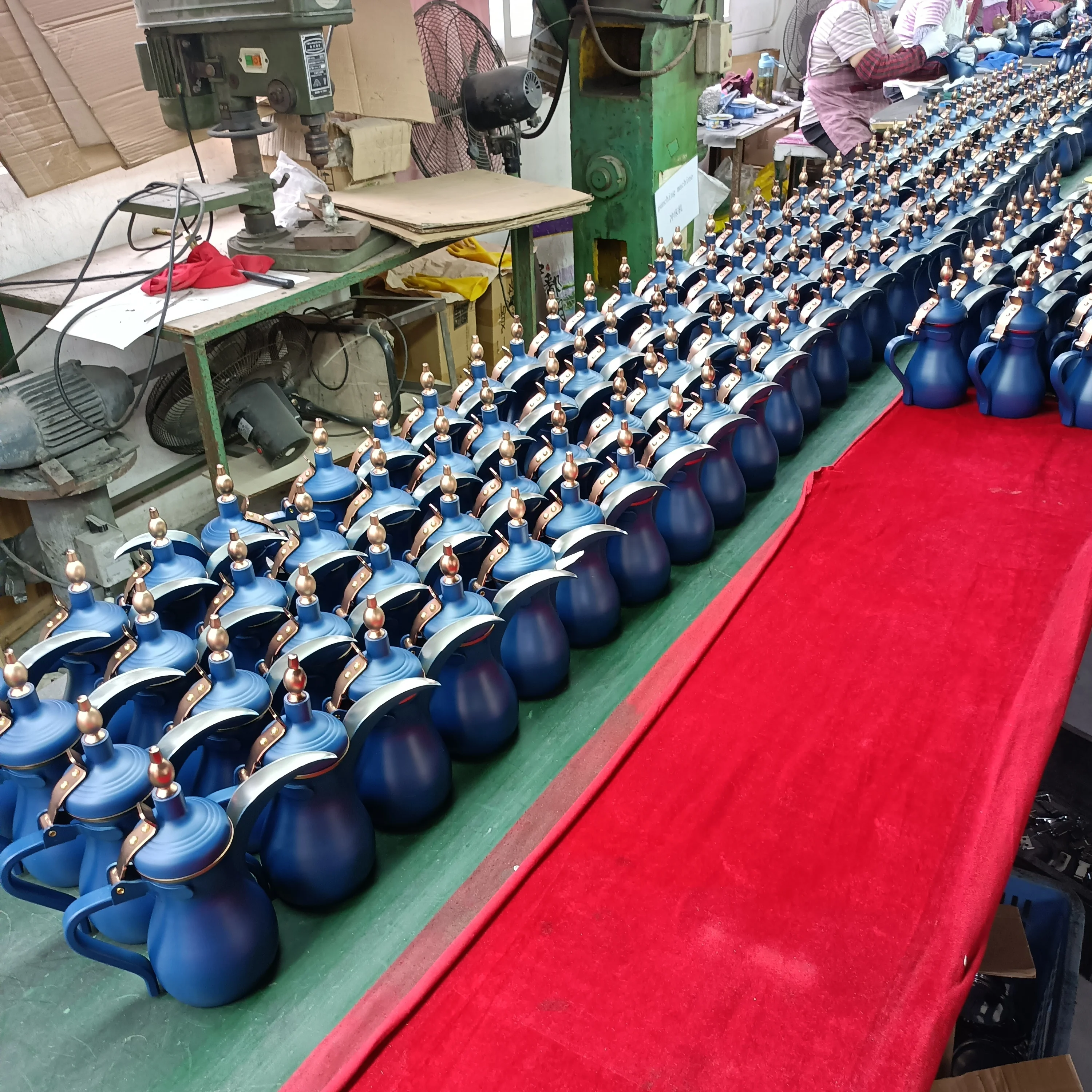 Customization Electric Arabic Coffee Dallah Tea Pot Set With Carry Bag ...