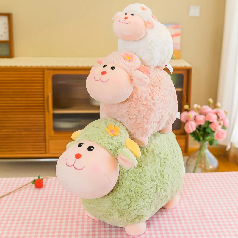28cm Sheep Pillow Soft Handle Sheep Plush Toy Sheep Stuffed Toy - Buy ...