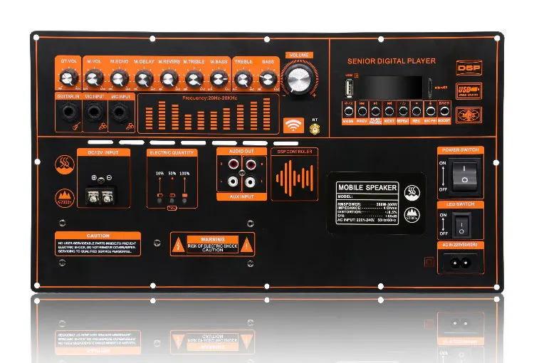 Hot Seller Class D Mono Amplifier PCB Board - YD-300W+PA11-V3.PCB
