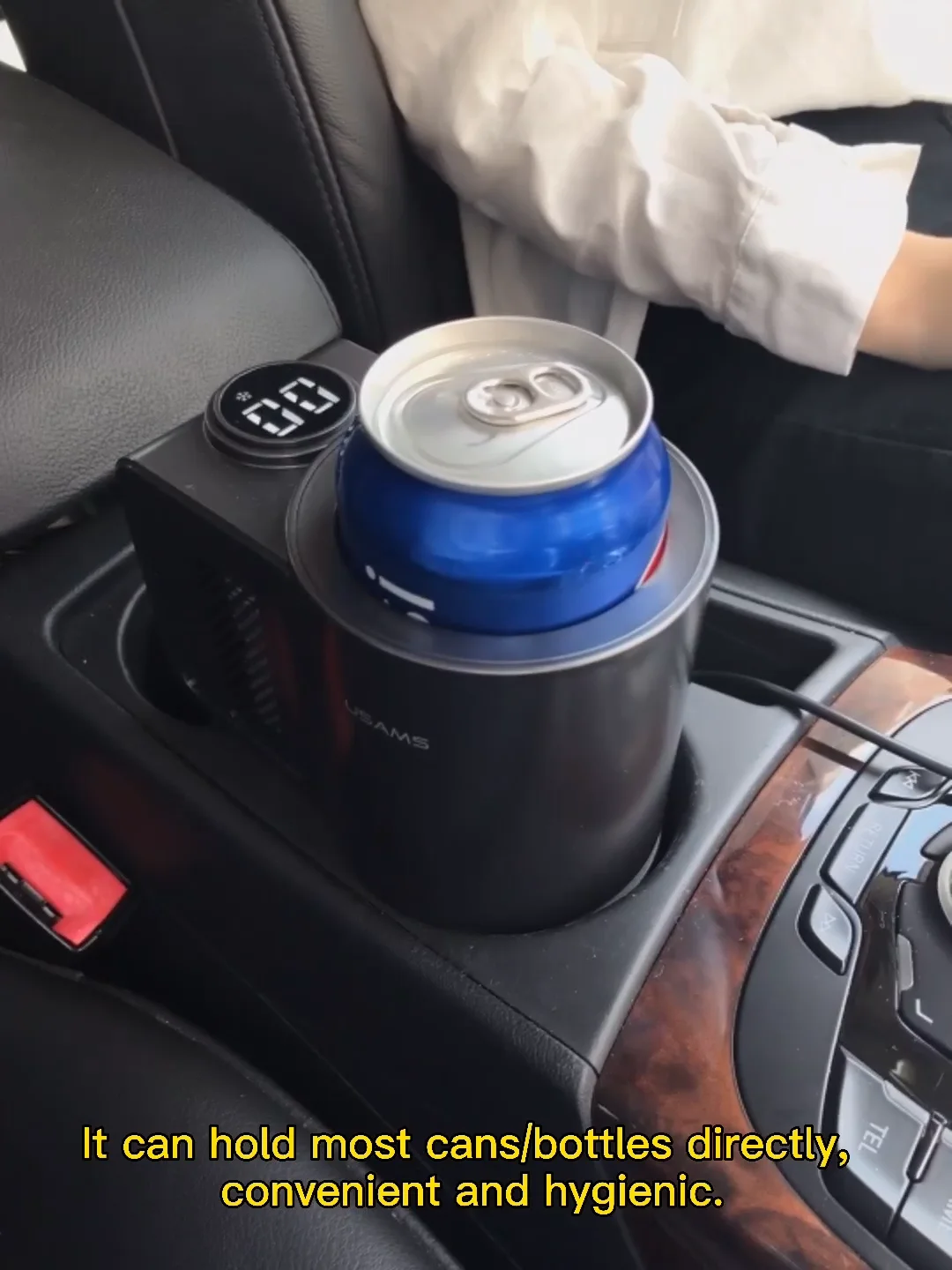 Usams Zb230 2022 Smart Portable Electric Cooling Cup Refrigeration For ...