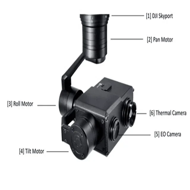 Viewpro Mini Z10tir 10x Optical Zoom Eo Ir 19mm Thermal Drone Camera ...