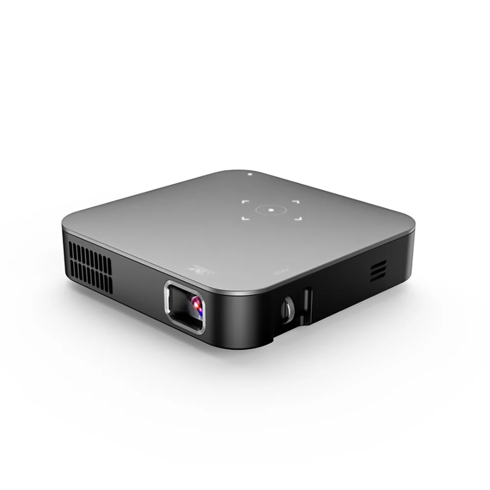 D200 Portable Dlp Mini Projector T972 Amlogic Android 9.0 3d Home Theater Ddr4 Ssd Airplay ...