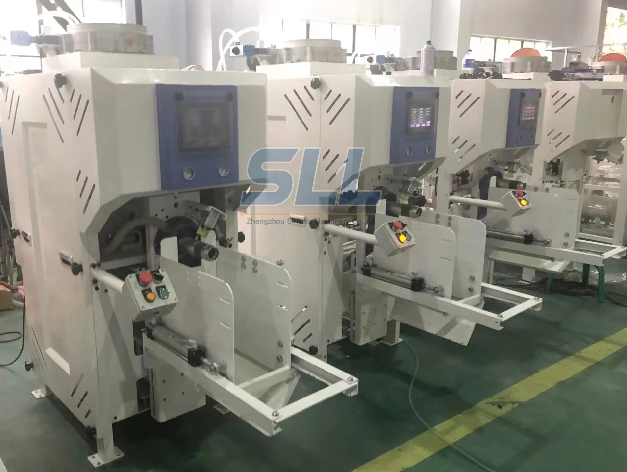 Automatic Valve Mouth Sand Filling White Cement Bag Packer 25Kg-50Kg ...