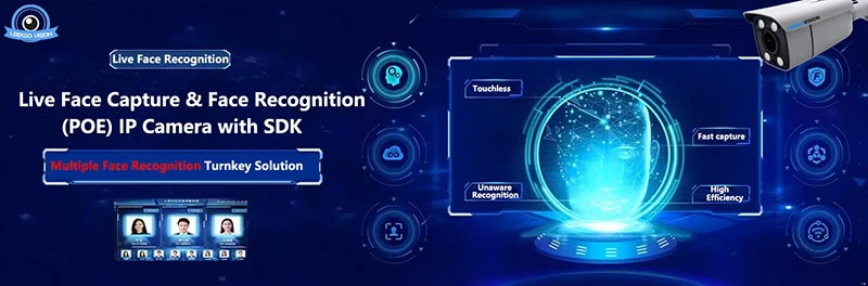 AI 5MP Facial Recognition IP Camera - LEEKGOVISION HR Solution