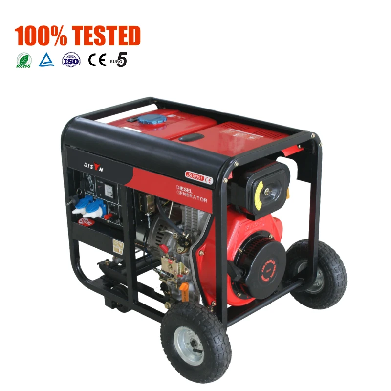 Bison Distribution Standby 220v 380v 178f 3000w 3kva Diesel Generator ...