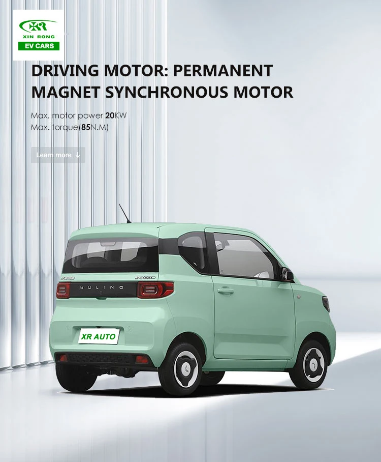 Wholesale 2024 Cheap Wuling Mini EV 3 Doors 4 Seats Mini Electric Car for Adult Wuling Mini Ev ...